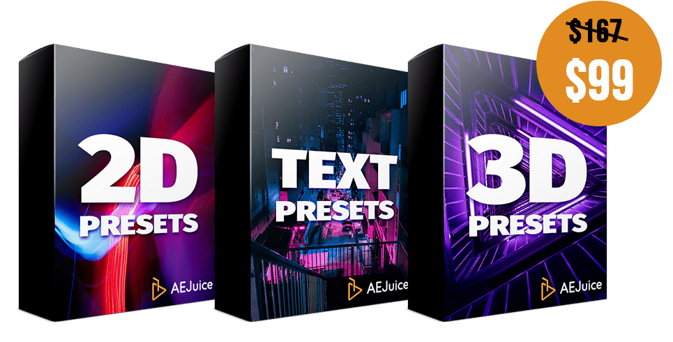 Text Animation Presets For After Effects AEJuice