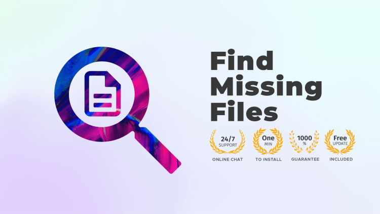 Find Missing Files - AEJuice