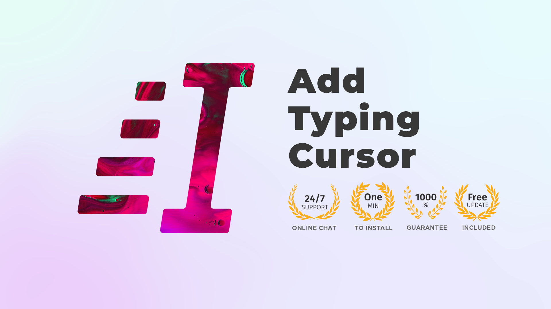 Add Typing Cursor AEJuice