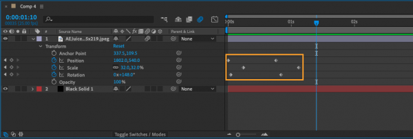 How to add a keyframe in After Effects | AEJuice.com