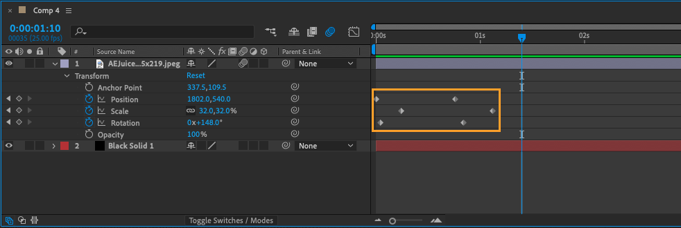 How To Add A Keyframe In After Effects AEJuice