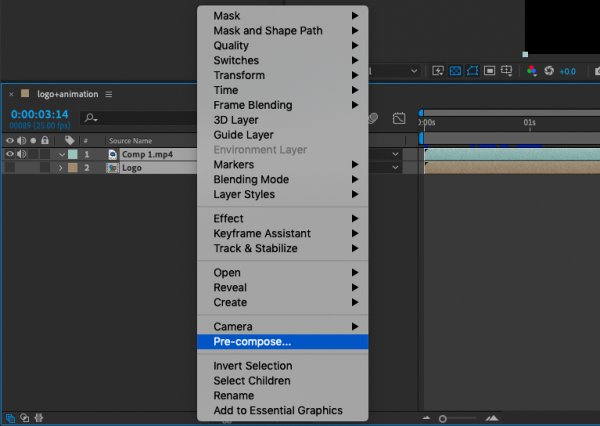 How to merge layers in After Effects | aejuice.com