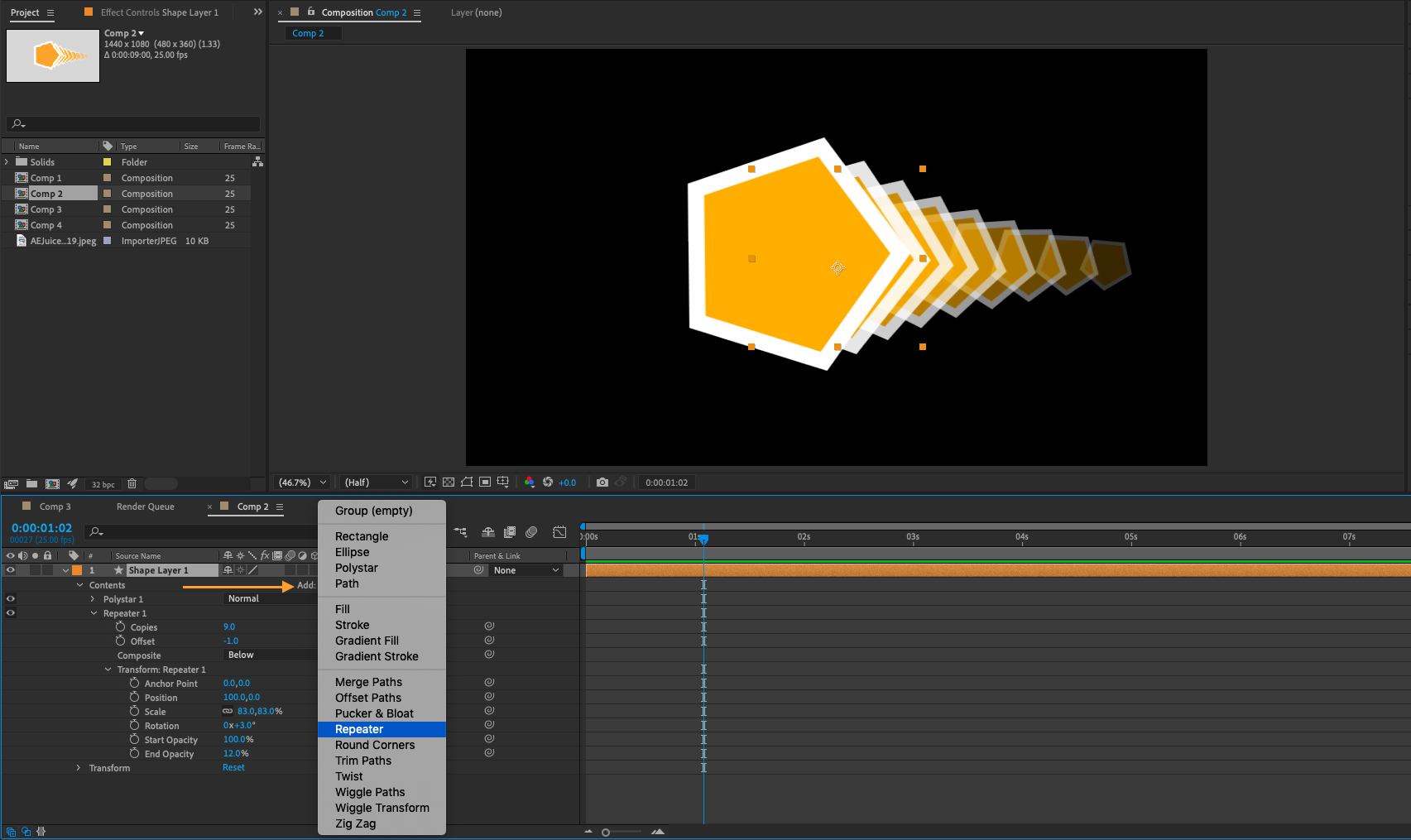 How To Duplicate Layer In After Effects AEJuice
