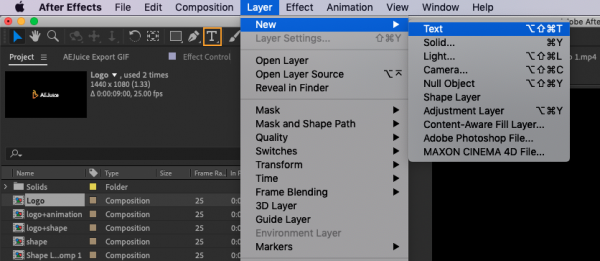 How to center text in after effects | aejuice.com