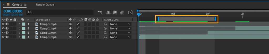 How to trim video in after effects | aejuice.com