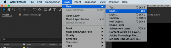 How to export after effects with transparent background - AEJuice