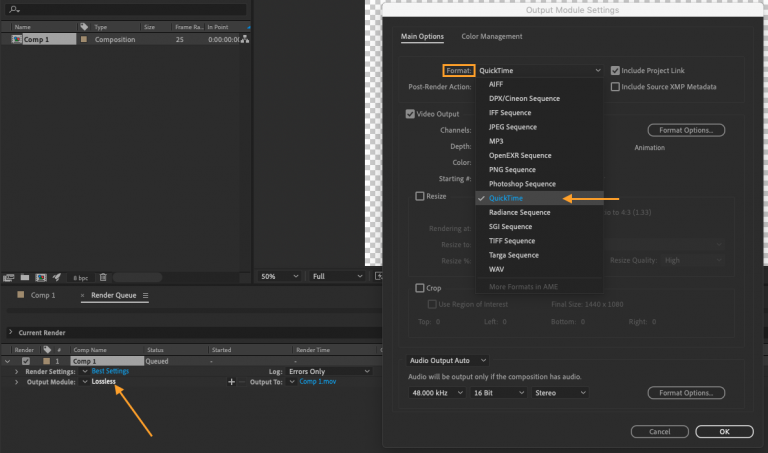 How to make transparent background in after effects - AEJuice
