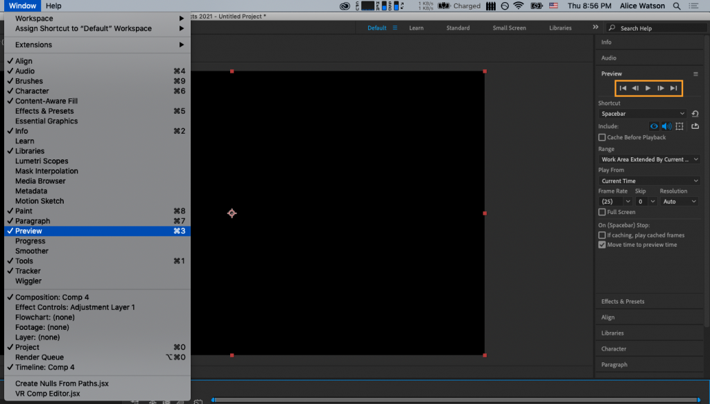 How to use after effects - AEJuice