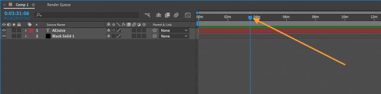 How to move frame by frame in After Effects | aejuice.com