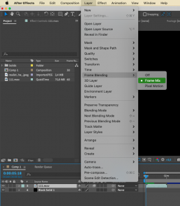 How to speed up a video in After Effects | aejuice.com