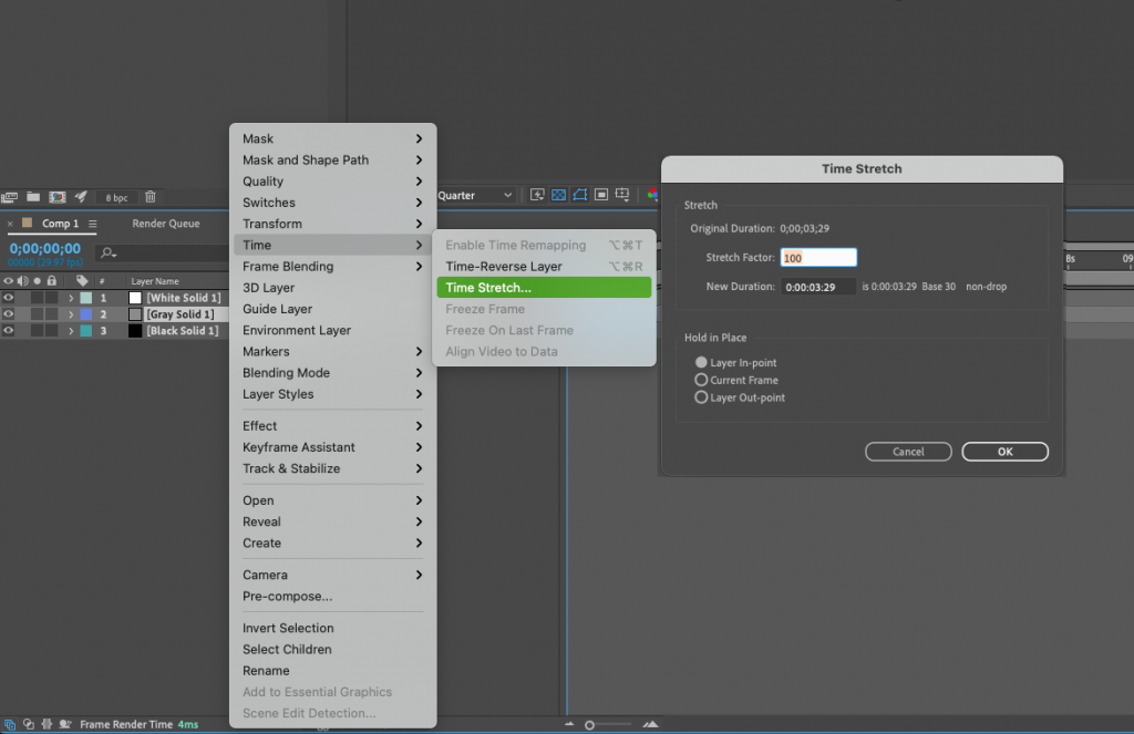 Adobe After Effects: how to extend timeline - AEJuice