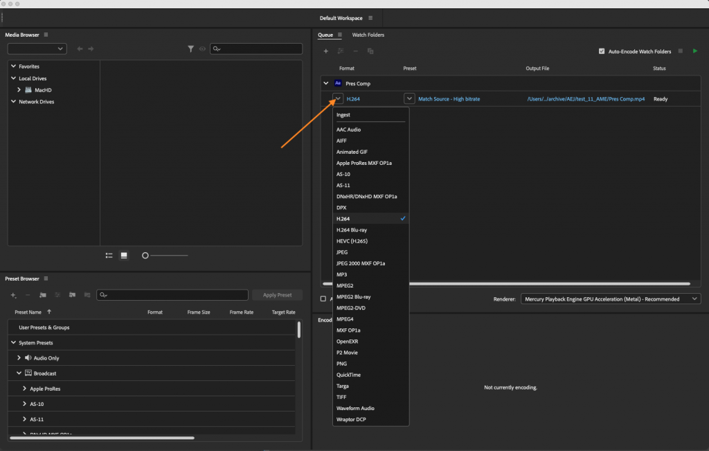 How to export as mp4 in After Effects | aejuice.com