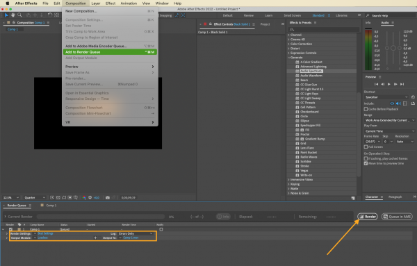 How to add music in After Effects | aejuice.com