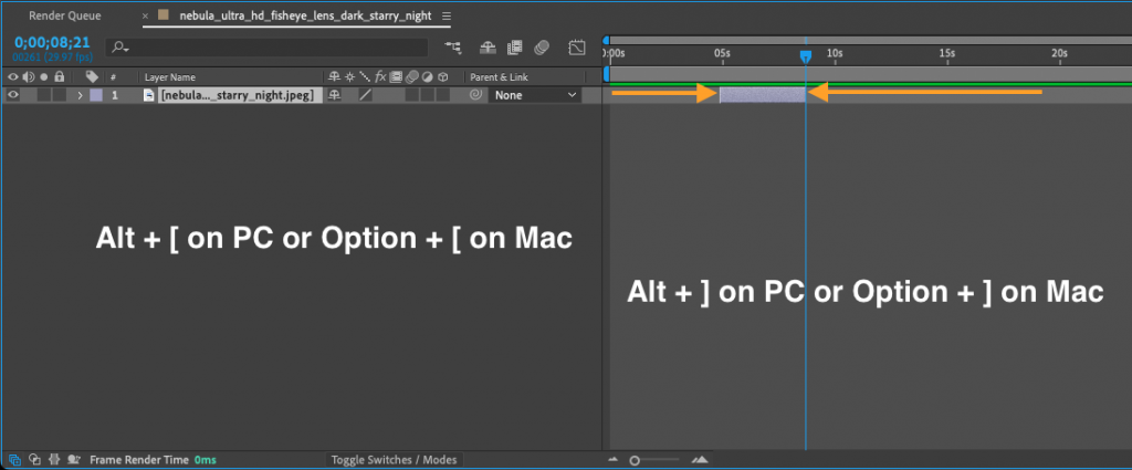 How to cut footage in After Effects | aejuice.com