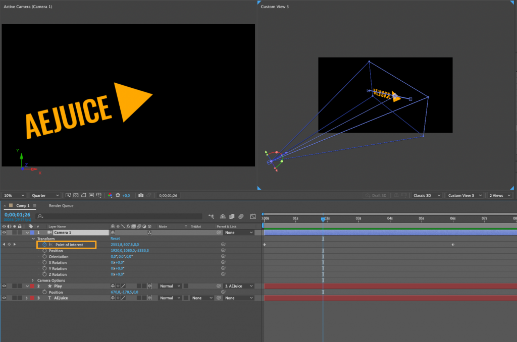 After Effects: how to change anchor point