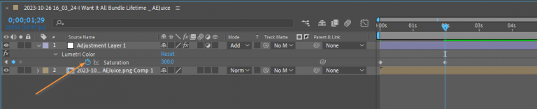 How to adjust color in after effects | aejuice.com