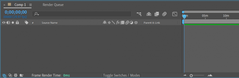 How to create a new composition in after effects| aejuice.com