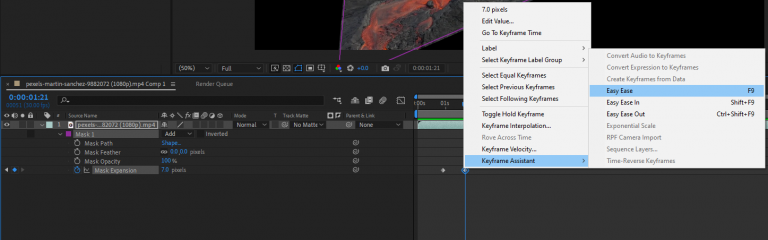 How to keyframe a mask in after effects | aejuice.com