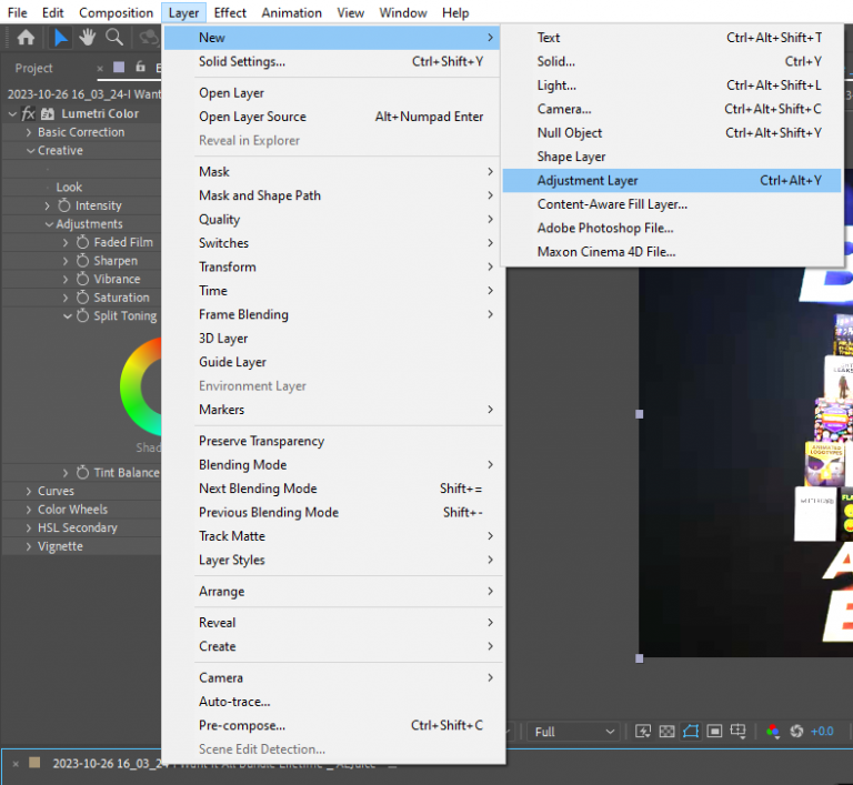 How to adjust color in after effects | aejuice.com