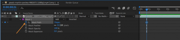 How to keyframe a mask in after effects | aejuice.com