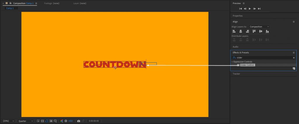 How to Create a Countdown in After Effects | aejuice.com