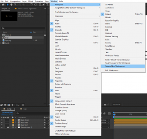 How to dock a panel in After Effects | aejuice.com