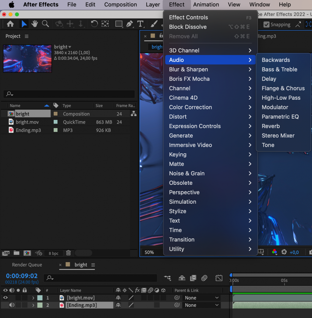 How to mark audio in After Effects | aejuice.com