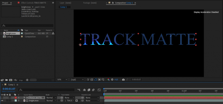 How to track matte in After Effects | aejuice.com
