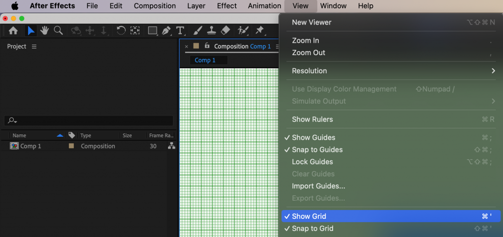 How to snap in After Effects | aejuice.com