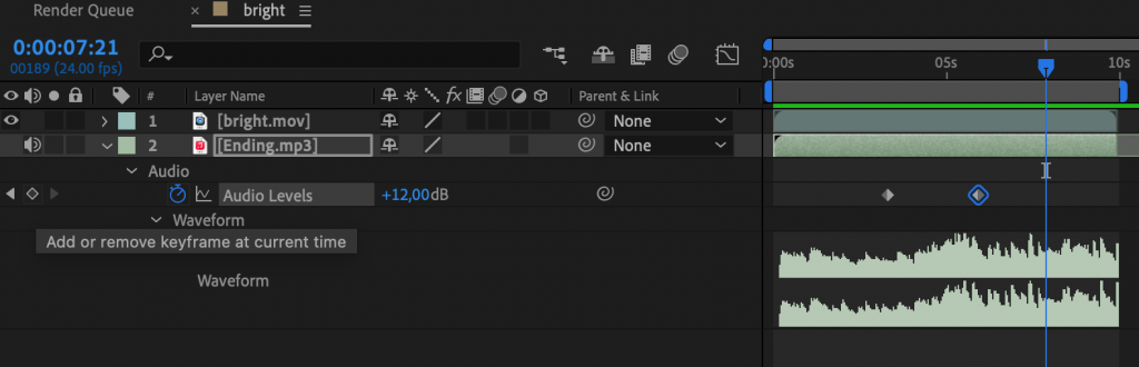 How to sync audio in After Effects | aejuice.com