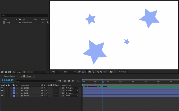 How to show parent in After Effects | aejuice.com