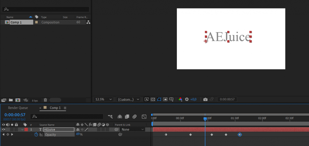 How to make text disappear in After Effects | aejuice.com