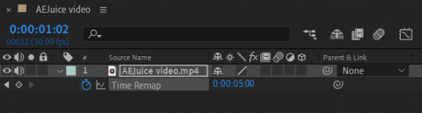 How to time remap in After Effects | aejuice.com