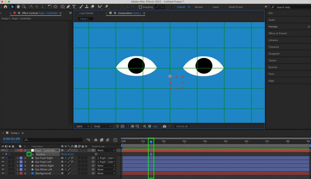 How to Animate Eyes in After Effects | aejuice.com