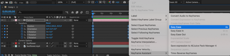 How to Use Camera in After Effects | aejuice.com