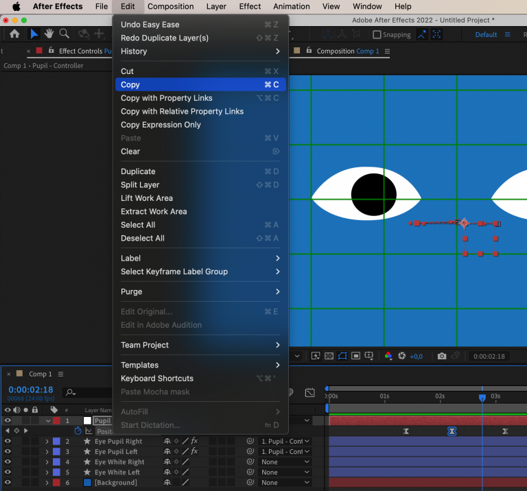 How to Animate Eyes in After Effects | aejuice.com