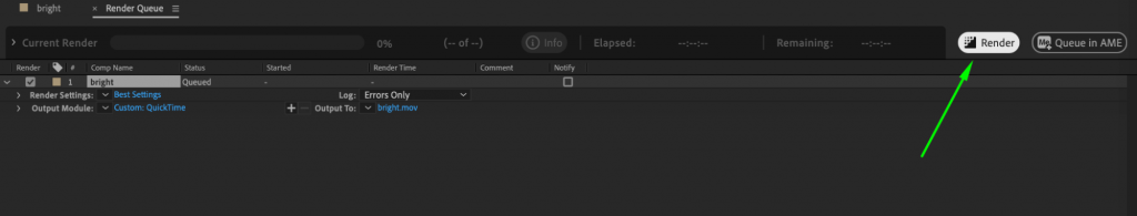 How to Render High Quality Video in After Effects | aejuice.com
