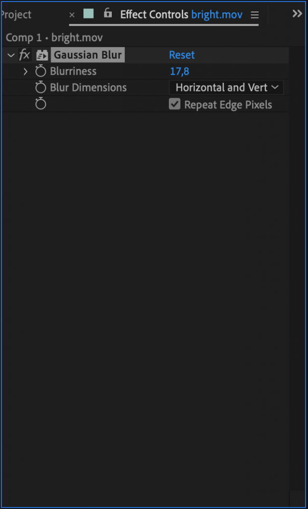 How to Add Blur Effect in After Effects | aejuice.com