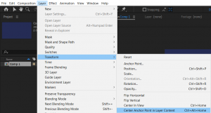 How to change the center point in After Effects | aejuice.com