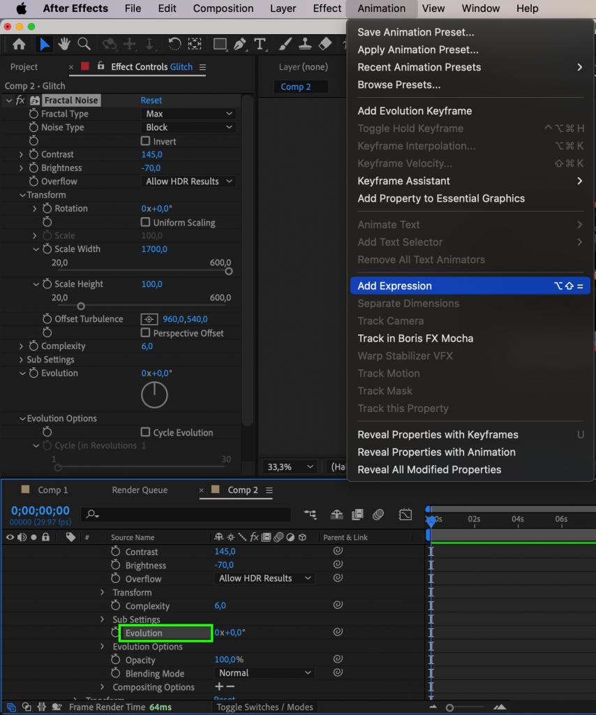 How to create glitch effect in After Effects | aejuice.com