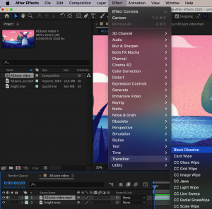 How to Cross Dissolve in After Effects | aejuice.com