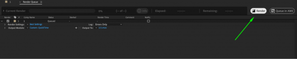 How to Set Output Module in After Effects | aejuice.com