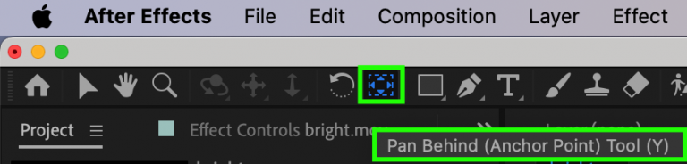 How to Reposition Anchor Point in After Effects | aejuice.com