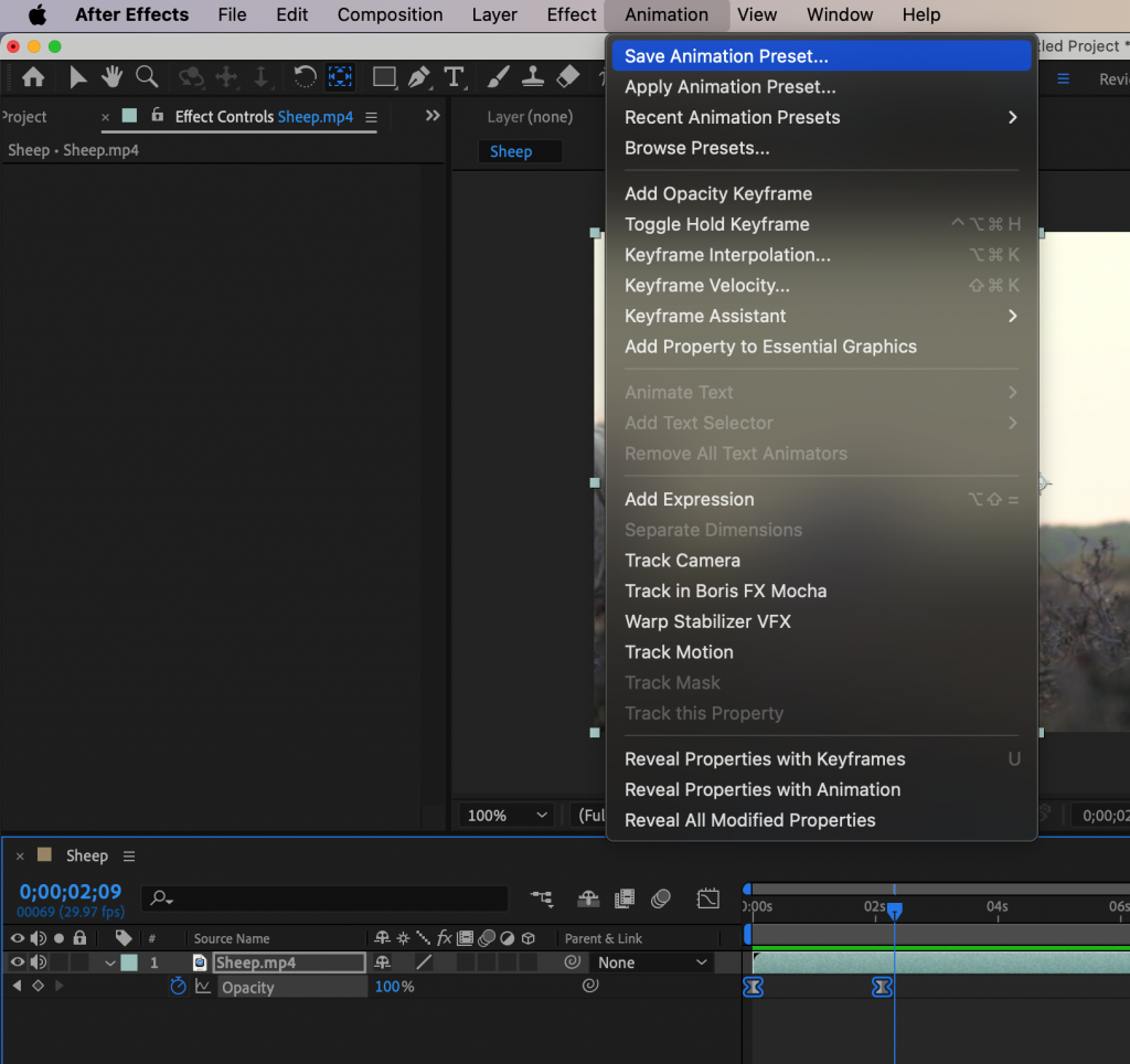How to Make Presets in After Effects | aejuice.com
