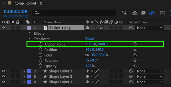 How to Add an Anchor Point in After Effects | aejuice.com