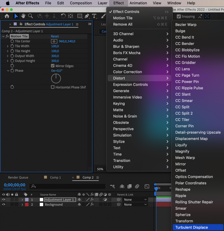 How to create animated background in After Effects | aejuice.com