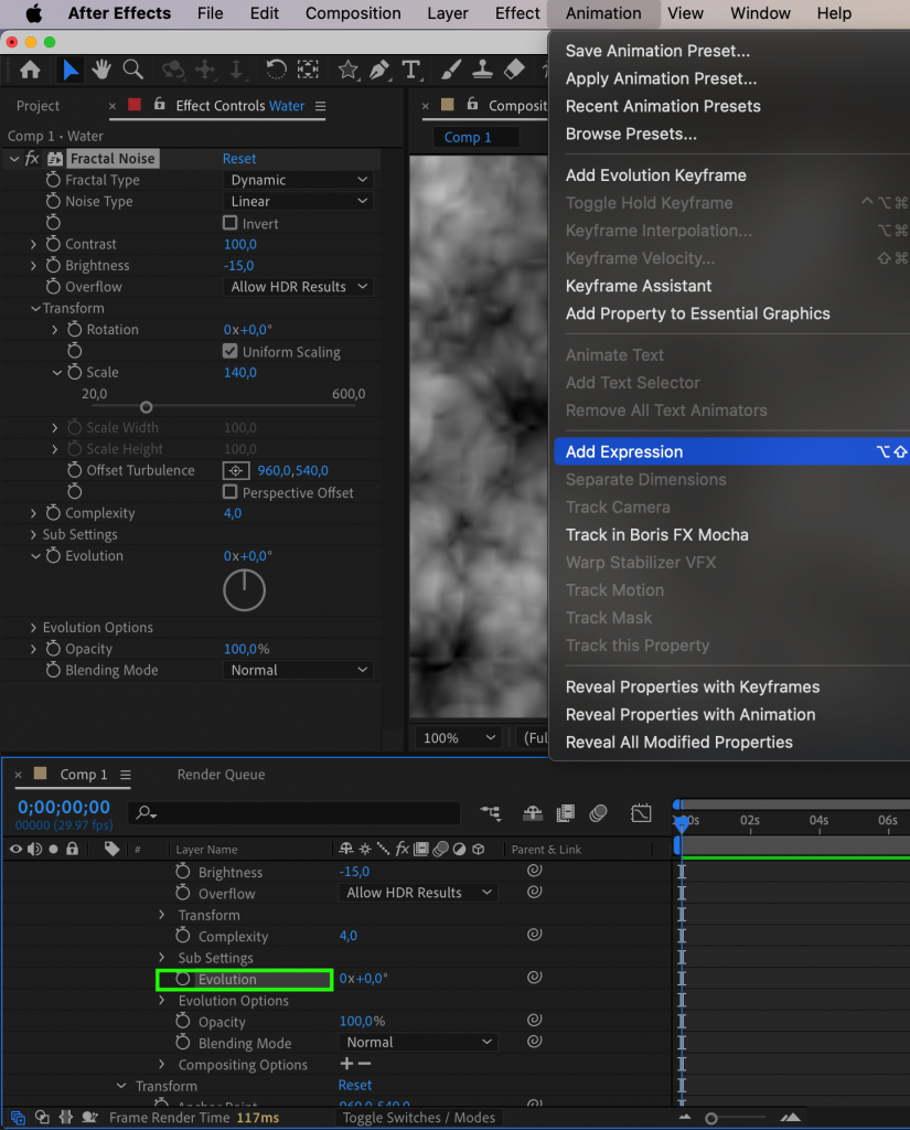 How to animate water in After Effects | aejuice.com