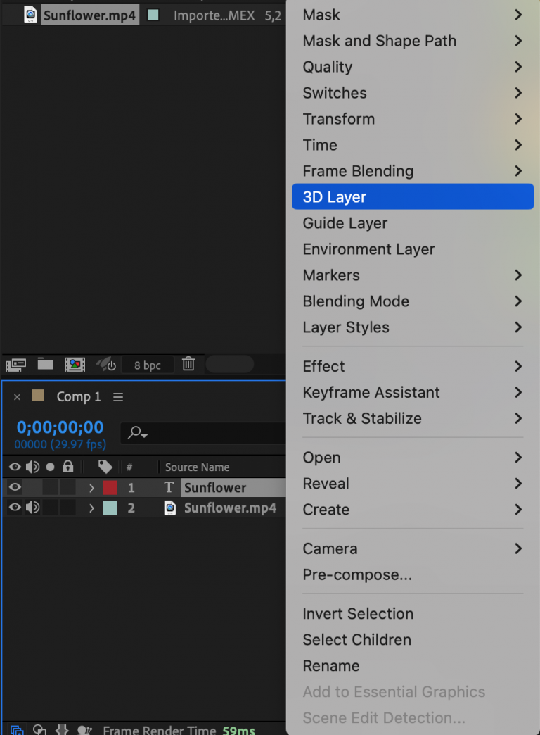 How to Use Camera in After Effects | aejuice.com