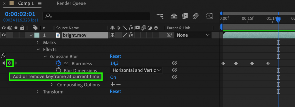 How to Add Blur Effect in After Effects | aejuice.com