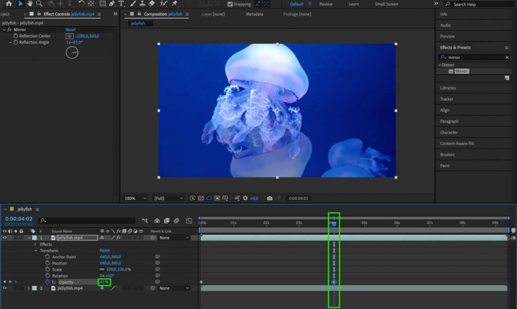 How to Reflect Video in After Effects | aejuice.com